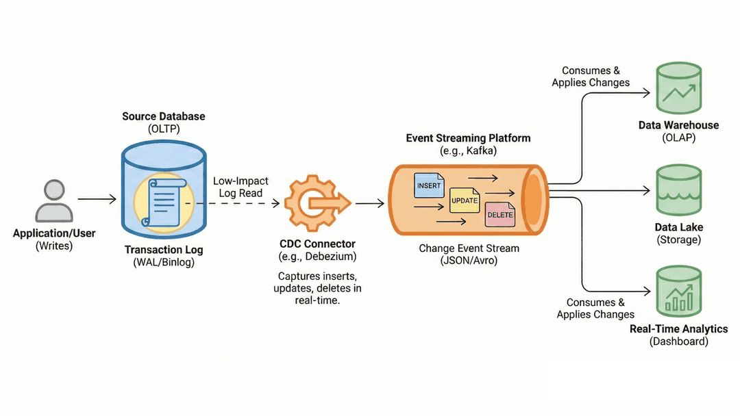 What Is Change Data Capture (CDC)? Benefits, Architecture & Examples ...